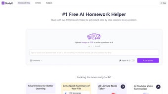 StudyX for AI education: review, features & use cases